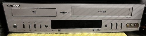 Go Video Sonic Blue DVR4250 DVD VHS VCR Recorder Player no Remote (NOT ...