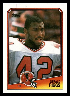 1988 Topps Gerald Riggs #385 Atlanta Falcons Mint | eBay