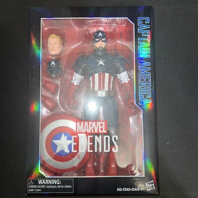 CAPTAIN AMERICA 12 Inch Legends Series Hasbro Action Figure NEW IN ...