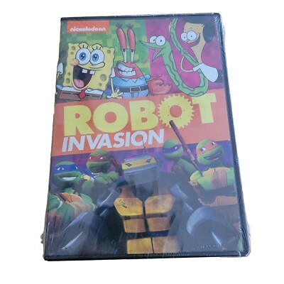 Robot Invasion Nickelodeon DVD NEW SpongeBob TMNT 97368069749| eBay