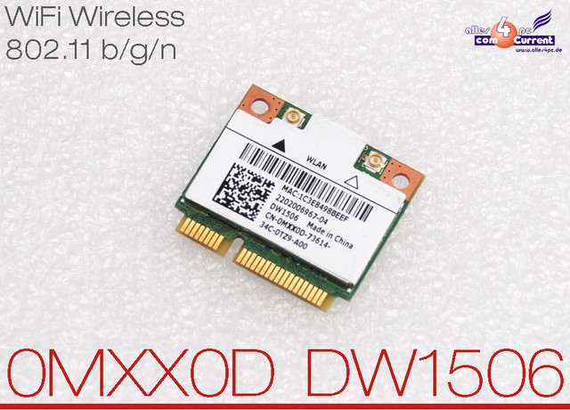 Dell DW1506 Atheros Ar5b125 Ar9485 Wireless Wifi N Mini Pci-e Card for ...
