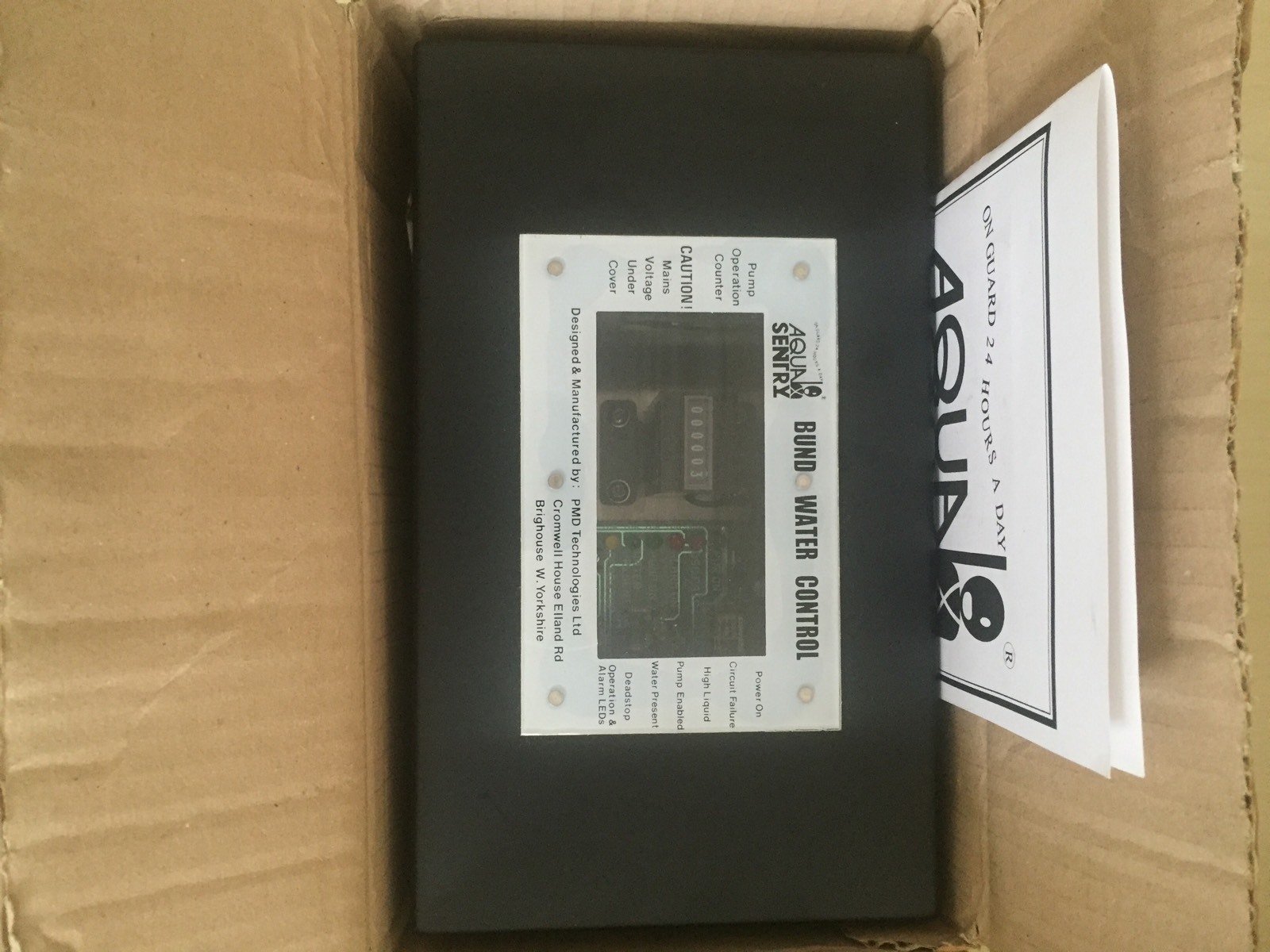 AquaSentry Bund Water Control Unit 240V AC | eBay UK