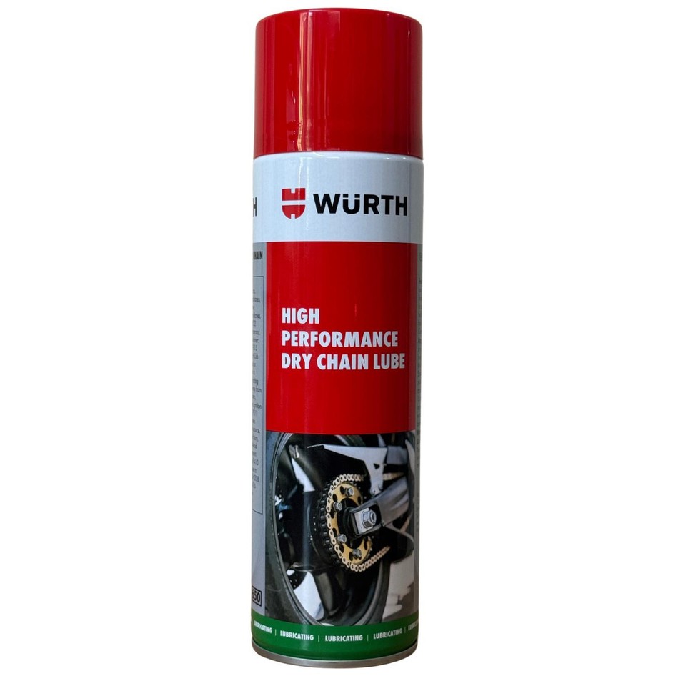 Wurth High Performance Dry Chain Lube- 2 x 500ml Double Pack | eBay UK