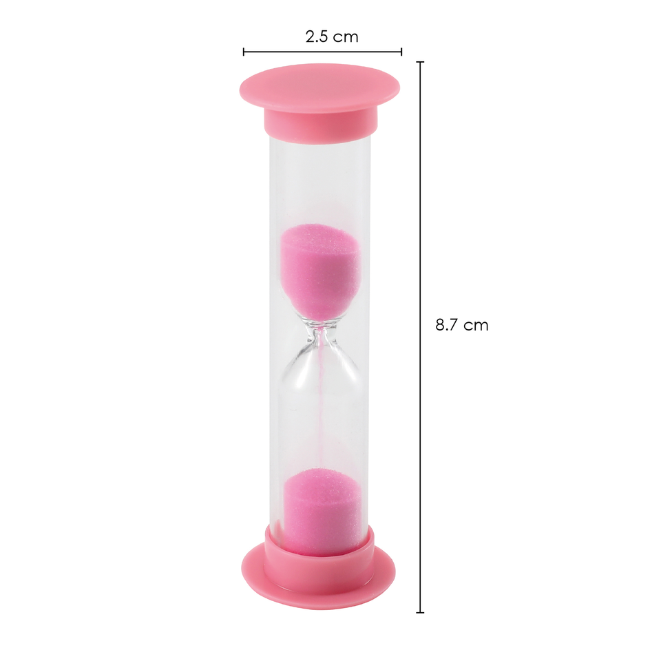 TRIXES 60 Seconds Sand Timer NEW *Both Colours* 1 Minute Sand Timers ...