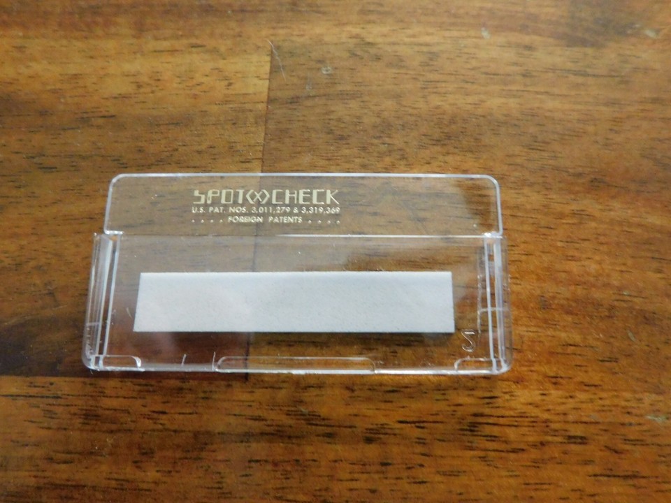 Vintage oil change card service reminder spot check 10 Cards & 1 Holder ...