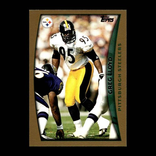 Greg Lloyd 1998 Topps Pittsburgh Steelers #264 R324A 55 | eBay