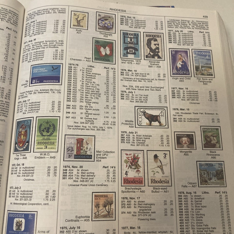 Lot Of 7 Scott 2006 Stamp Catalogues #1-6 Plus Bonus Vol. Stamps And ...