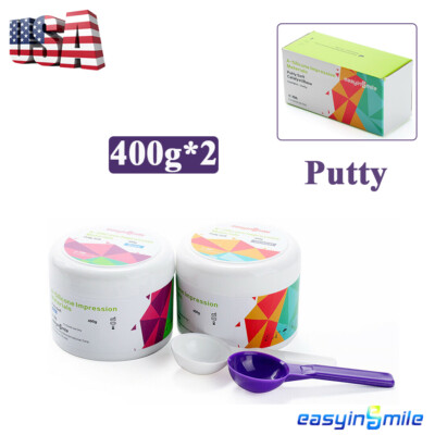 Dental Impression Material Putty Silicone Heavy Body Base Catalyst VPS ...