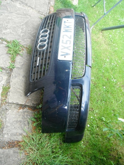 Audi A4 B6 Estate Rear Bumper in Blue LZ5J for sale online | eBay