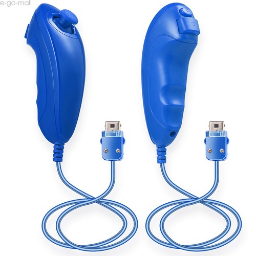 2 Pack Wii Nunchuck of Red Nintendo nunchucks for Nintendo Wii or Wii U ...