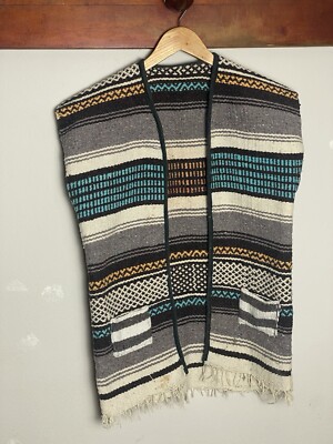 Vintage Navajo Rug Vest | eBay