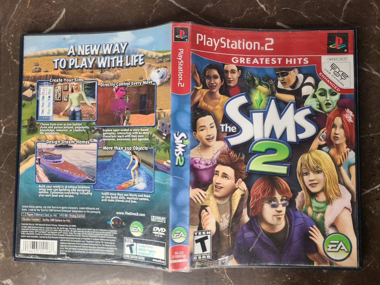 The Sims 2 -Greatest Hits (PlayStation 2, PS2) 14633151268| eBay