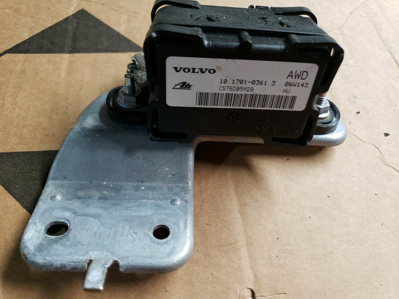 Volvo S60R V70R Yaw Rate Control Sensor Anti Skid Stability Traction ...