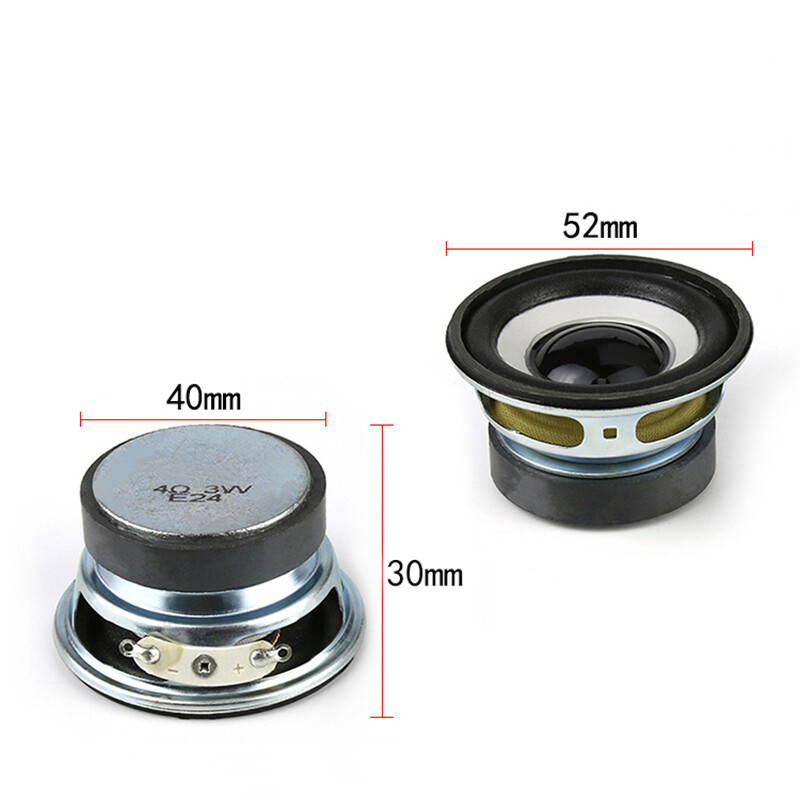 Small Full-Range Speaker Round Loudspeaker 3 Ohm,4 Ohm,Home Hifi Audio ...