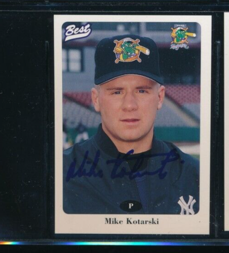 1996 Best #14 Mike Kotarski Norwich Navigators Signed Autograph (CX57 ...