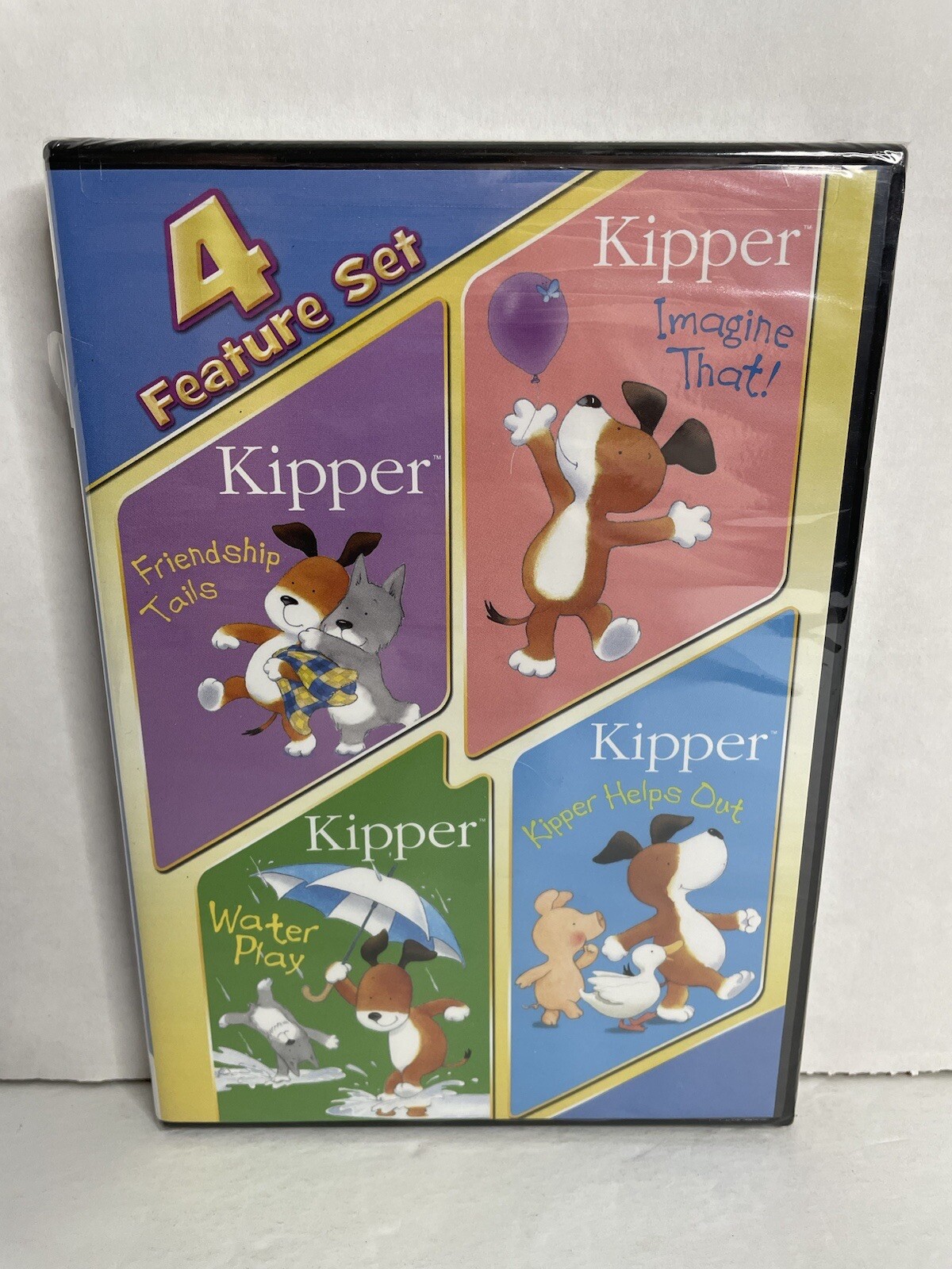 Kipper 4 Feature Set DVD New Friendship Tails Imagine That Water Play ...