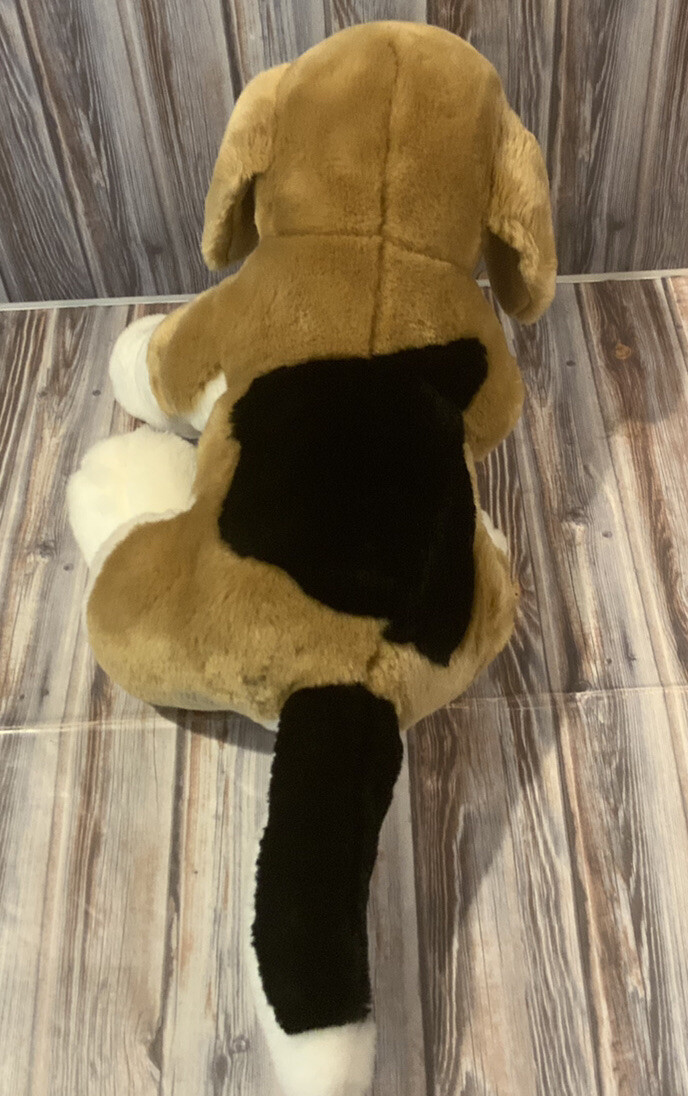 Build-A-Bear Plush Stuffed Animal Beagle Puppy Dog Brown White Spots 19 ...