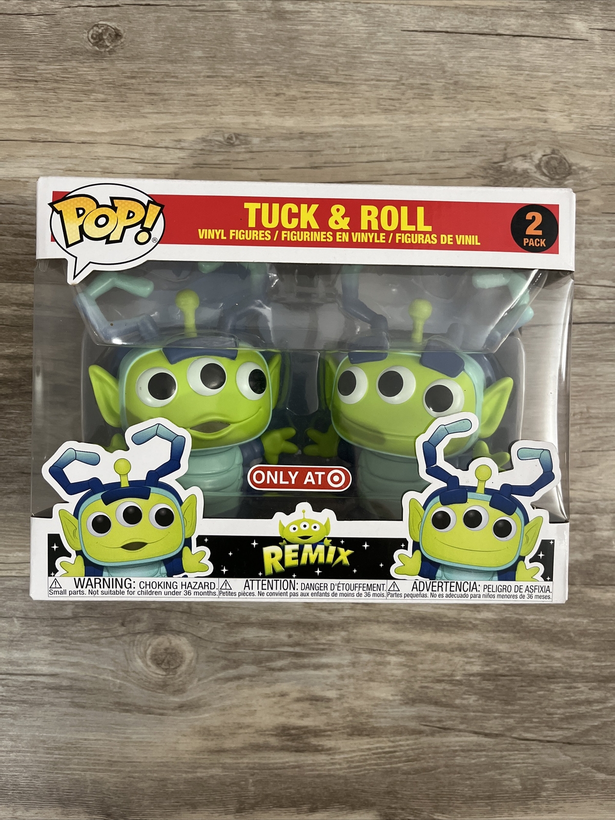Funko Pop! Vinyl: Pixar - Tuck & Roll - 2 Pack - Target (T) (Exclusive ...