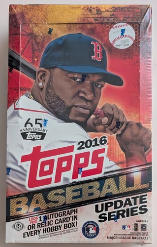 (FACTORY SEALED) 2016 TOPPS UPDATE SERIES BASEBALL HOBBY BOX | eBay