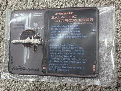 Disney Insiders Star Wars Galactic Starcruiser - Super Rare Halcyon Pin ...