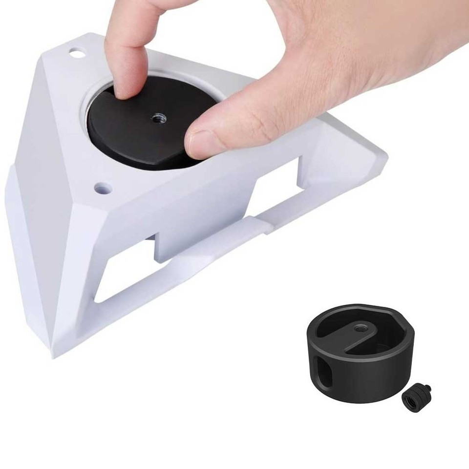 Travel Use Tripod Mount Adapter Ball Head 1/4-20 Aluminium Alloy ...