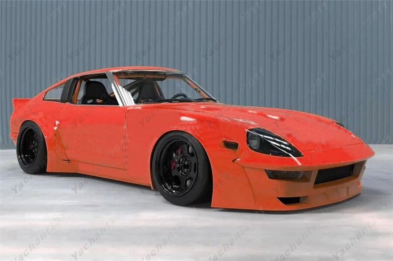 FRP RB PD BodyKit Fender Bumper Wing Lip For 79-83 Datsun 280ZX (S130 ...
