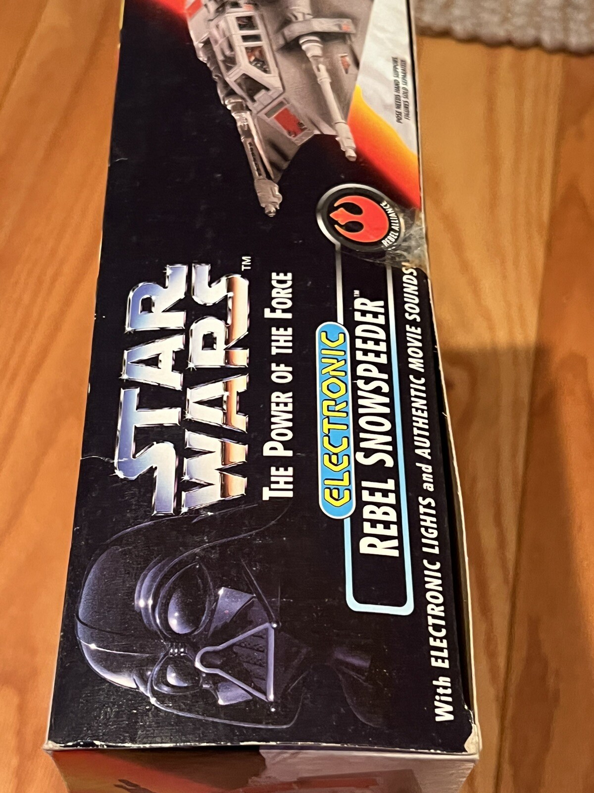 Star Wars Power of The Force Electronic Rebel Snowspeeder Kenner 1995 ...