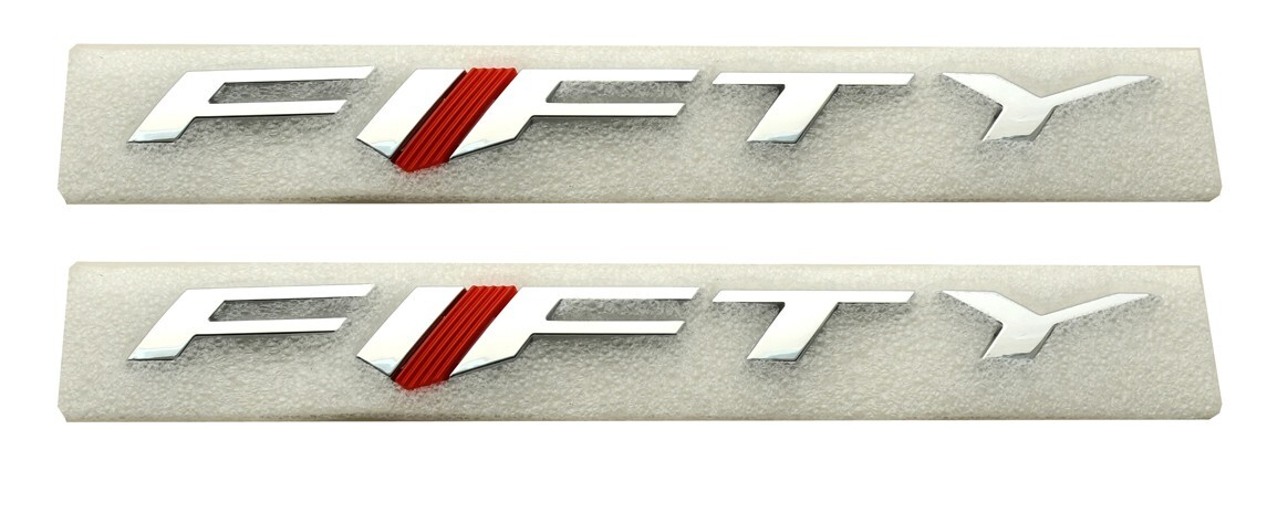 2017-2018 Chevrolet Camaro 6th Gen GM Fifty Fender Emblem Badge ...