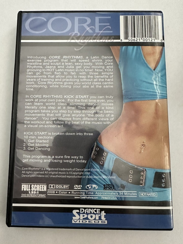 Core Rhythms Kick Start (DVD, 2008) | eBay