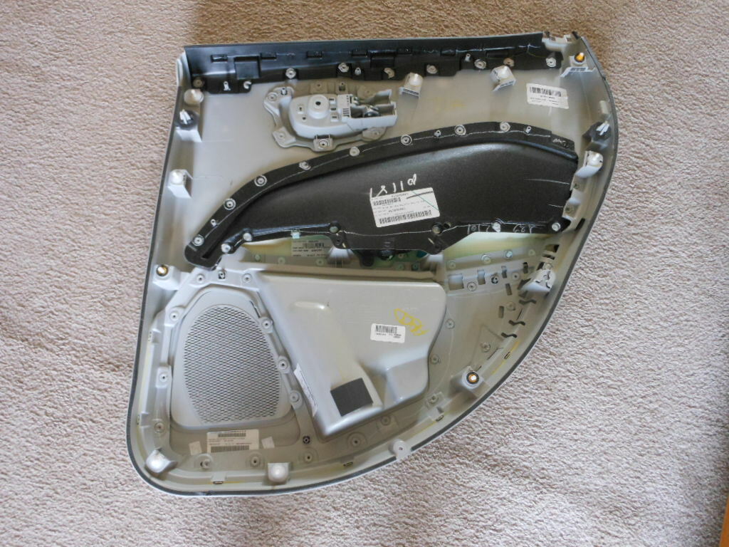 2017 2018 2019 2020 2021 Jeep Compass door panel rear driver left red ...