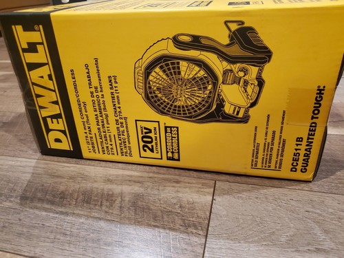 DEWALT DCE511B 11 inch Corded/Cordless Jobsite Fan for sale online | eBay