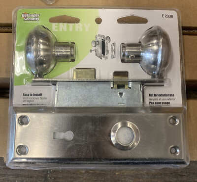 Prime-Line E 2330 Mortise Keyed Lock Set with Satin Nickel Knob | eBay