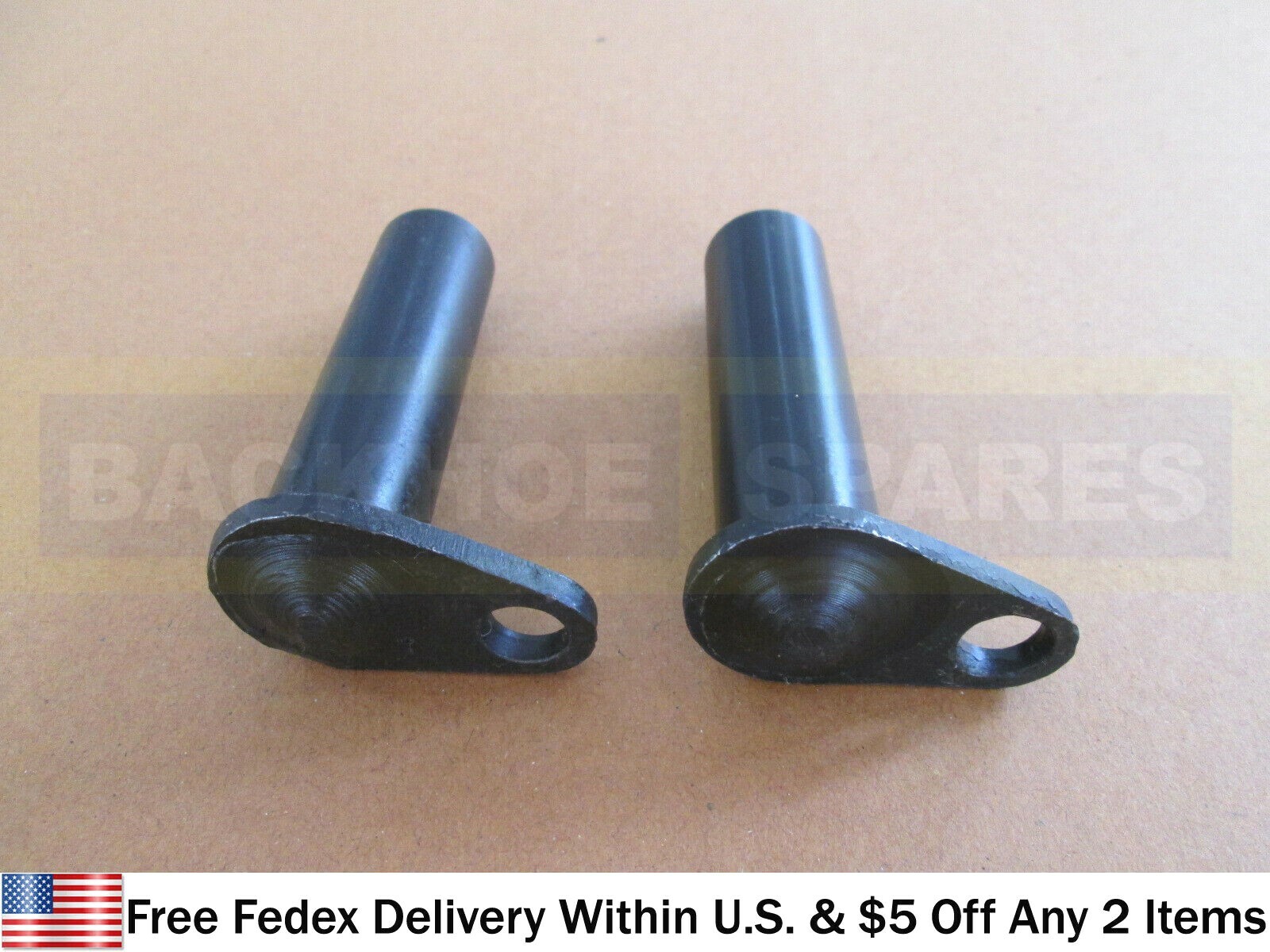 JCB PARTS - FRONT AXLE PIVOT PIN 4WD, SET OF 2 PCS. (PART NO. 911/22800 ...