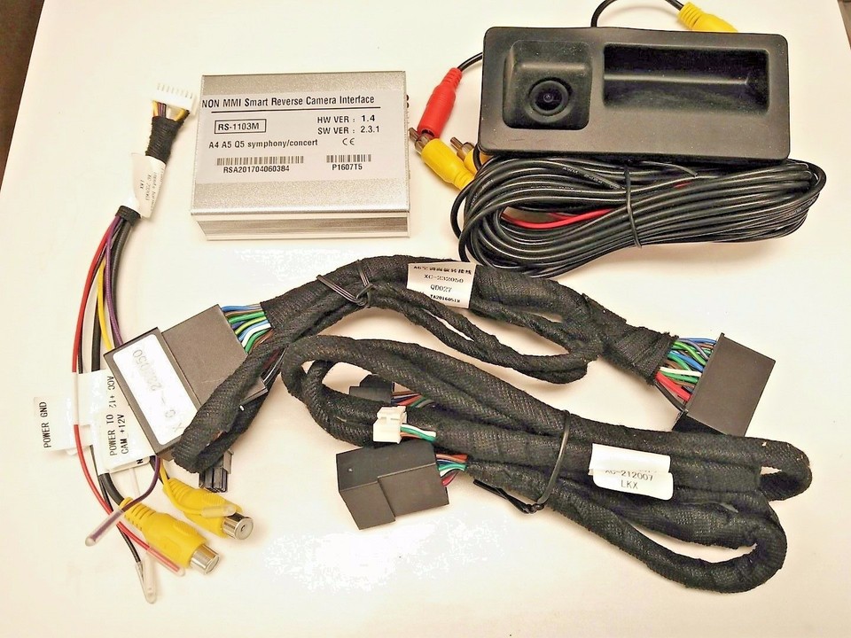 *US Stock* Audi A4 A5 Q5 Rear View Camera Interface Kit Reverse Backup ...