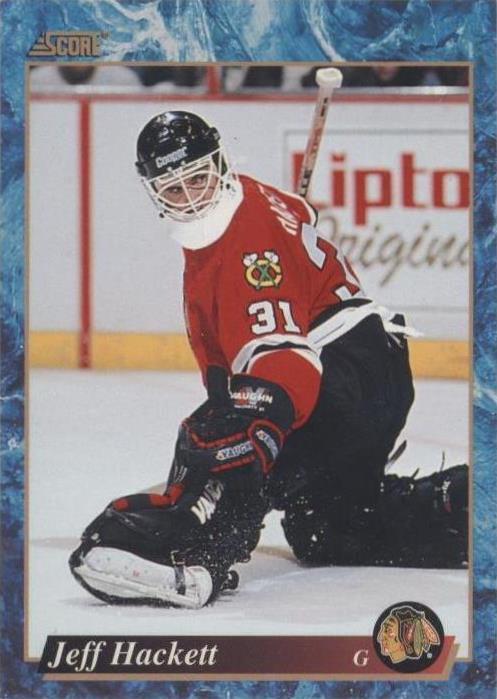 1993-94 Score - Jeff Hackett #541 Canadian for sale online | eBay