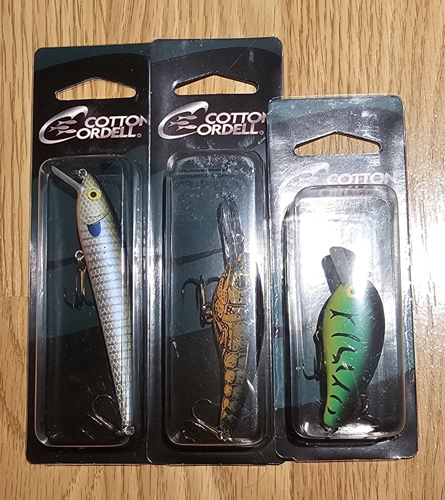 (3) Cotton Cordell Crankbait Fishing Lures Lot of 3 (Bass Muskie ...
