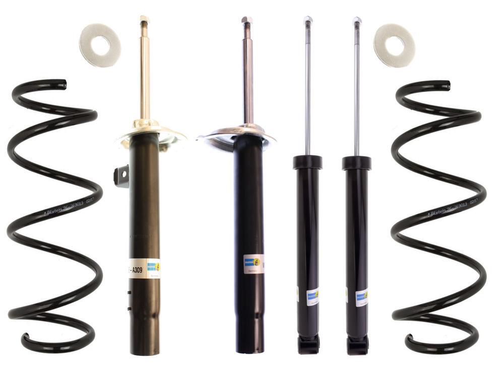 Bilstein B4 Struts & Shocks Front B3 Coil Springs Kit For BMW E46 325i ...