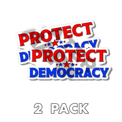 Protect Democracy Stickers Anti Trump United in Our Fight Democracy ...