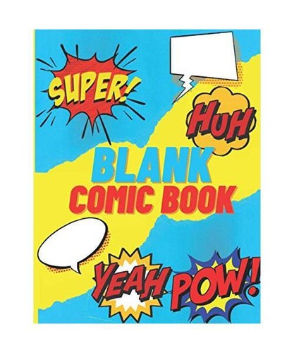 Blank Comic Book: Blank Comic Book For Kids : Create Your Own Comics ...