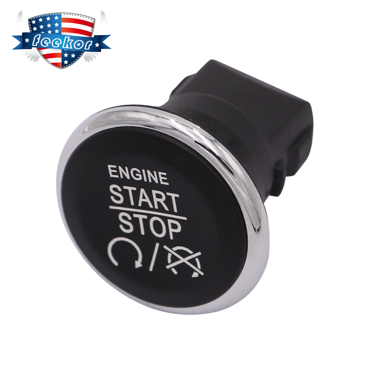 Push to Engine Start Stop Button Switch for 2008-14 Dodge Challenger ...