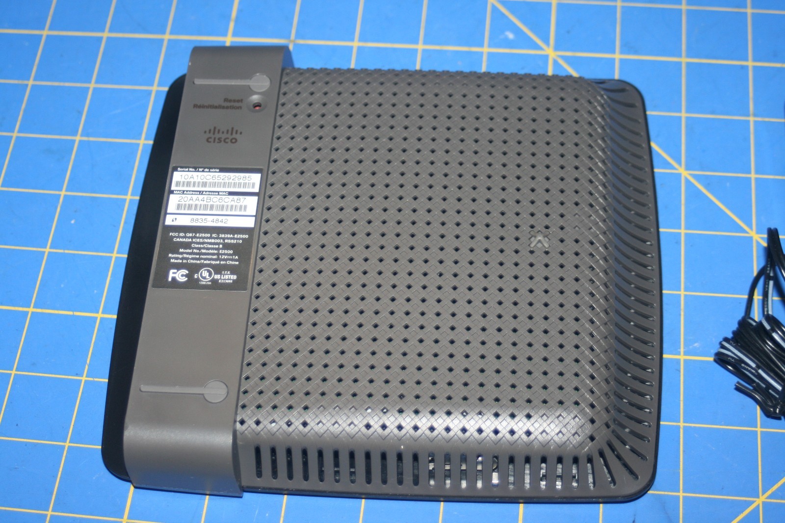 Cisco Linksys E2500 N600 Dual-Band Wireless Wi-Fi Router 745883592371| eBay