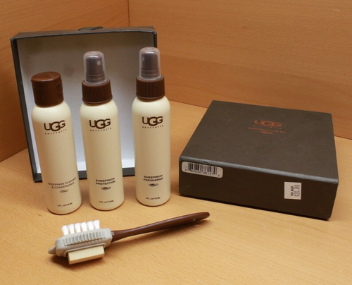 UGG AUSTRALIA Sheepskin Care Kit PROTECTOR CONDITIONER for BOOTS SHOES ...