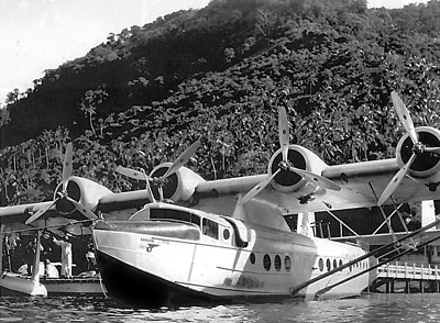 Pan Am Clipper photo Sikorsky S-42 Airplane Flying Boat 1930s Samoan ...