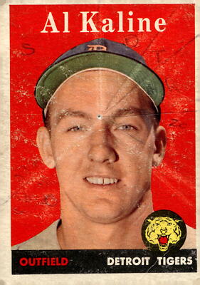 1958 Topps #70a Al Kaline | eBay