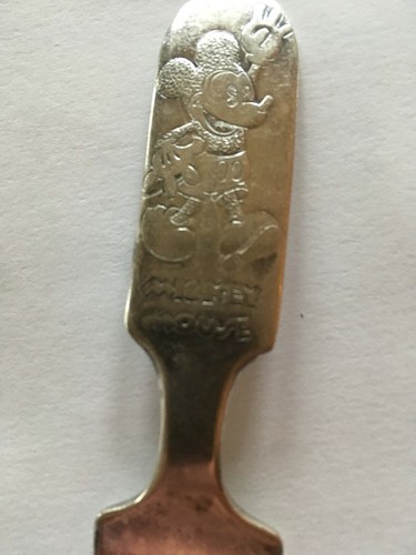 Antique Disney Mickey Mouse Fork Fairfield Silver Plate | eBay