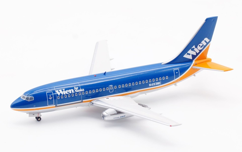 INFLIGHT 1:200 Wien Air Alaska Boeing B737-200 Diecast Aircraft Jet ...