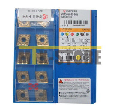 10pcs/box New Kyocera CNC Blade WNMG080404HQ CA6525 | eBay