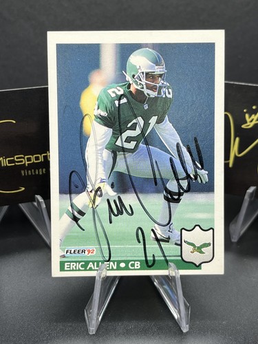 1992 Fleer Eric Allen #315 Autographed NO CERT | eBay