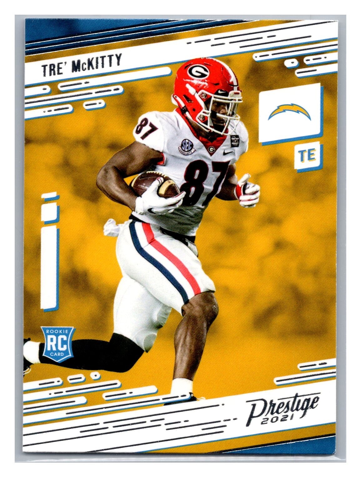 2021 Panini Prestige #274 Tre' McKitty Rookie RC Chargers | eBay