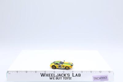 Aurora AFX Ferrari Daytona Coupe Yellow Wheels HO Slot Car Tyco G-Plus ...